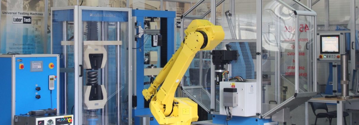 ROBOTIC WORKSTATIONS FOR MECHANICAL TESTS - Labortech s.r.o.