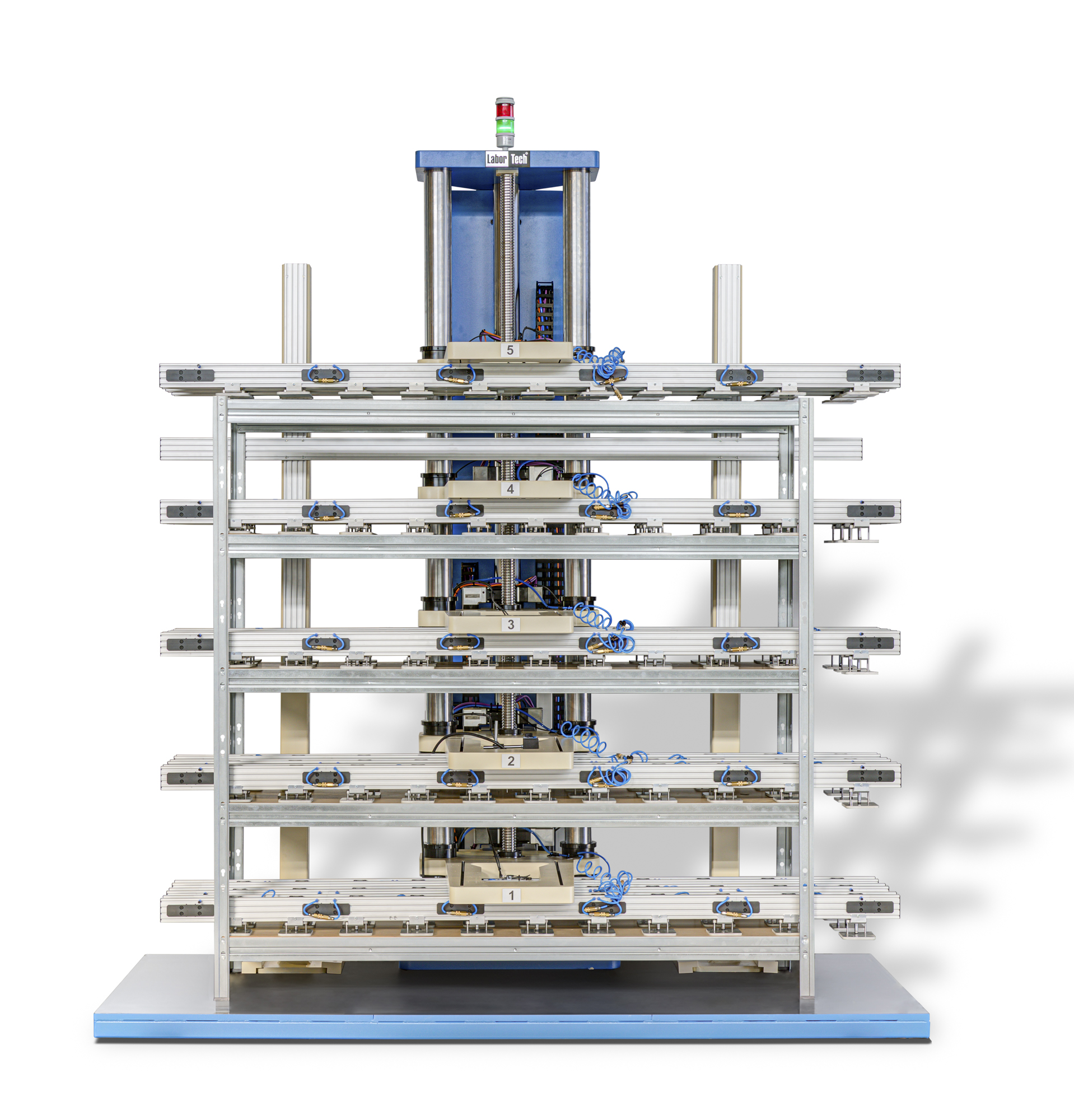 TESTING MACHINE FOR TESTING THE LOAD CAPACITY OF RACK SHELVES LABTEST ...