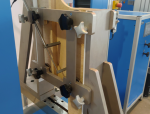 testing wood in tension, compression and bending.